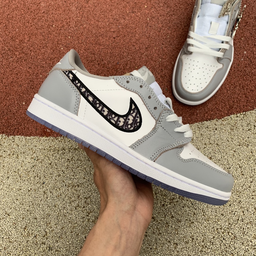 Dior x Air Jordan 1 Alta OG Gris CN8608-002 Zapatillas De Baloncesto ...