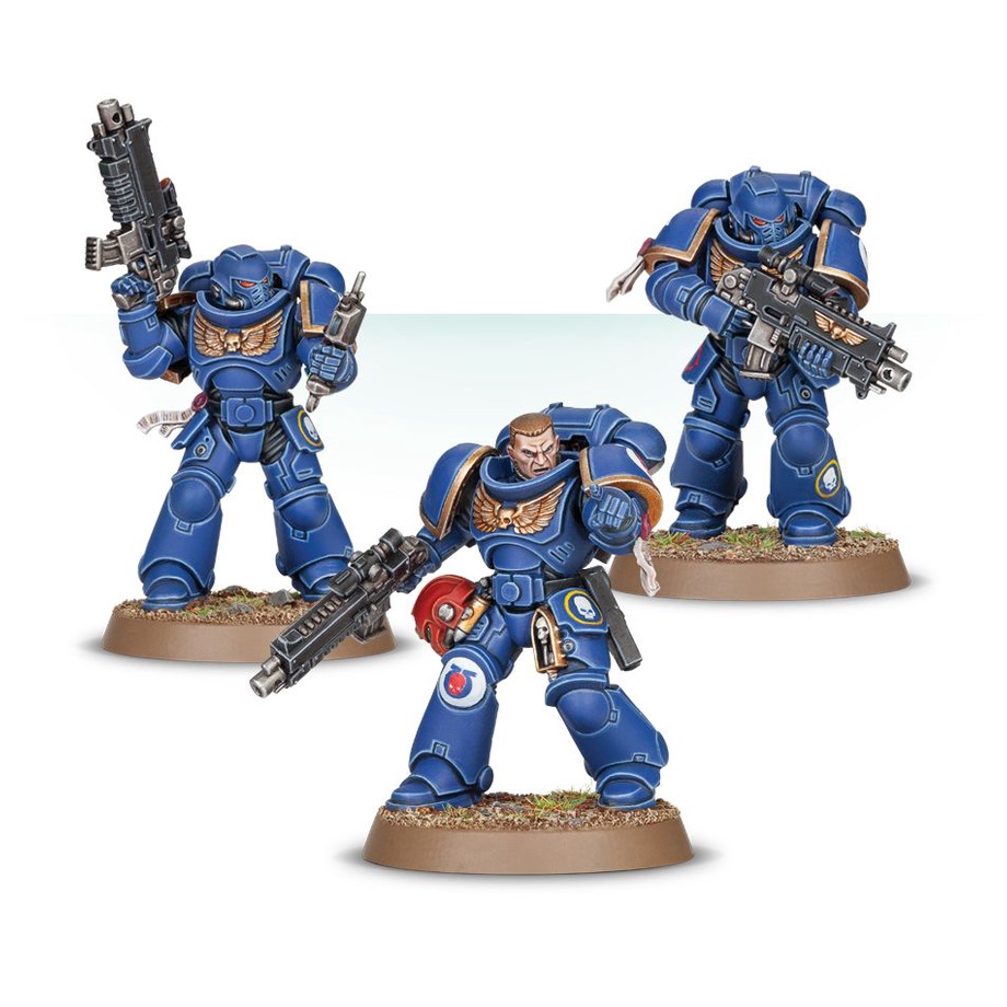 KU36 Fácil De Construir : Primaris Space Marine Intercessors Placa ...