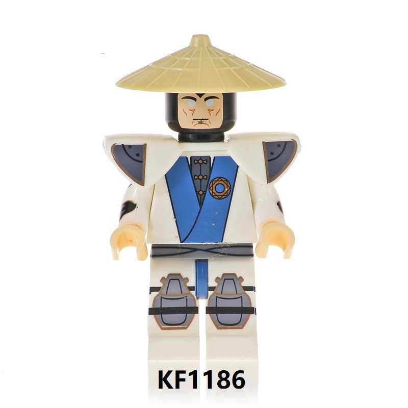 Building Blocks Minifigures Mortal Kombat Series Liu Kang Raiden Brick ...