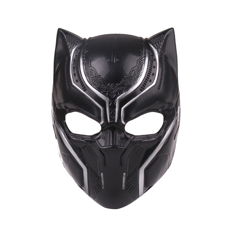 Los Vengadores Pantera Negra Máscara Figuras De Juguete Superhéroe LED ...