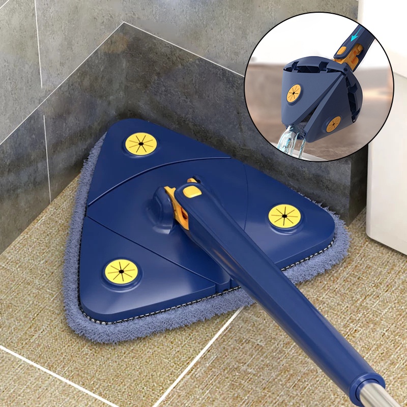 Fregona De Limpieza Triangular Extensible Telescópica Para Techo 360 ...