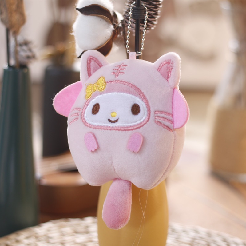 Sanrio Tiger Series Plush Hello Kitty Cinnamoroll My Melody Kuromi ...