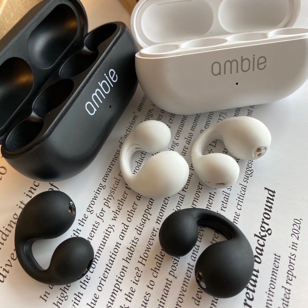 Ambie Sound earcuffs/AM-TW01/BC Audifonos Bluetooth Deportivas Audifonos Inalámbricas on-ear ...