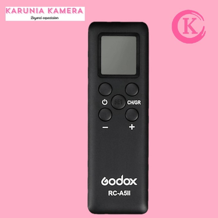 Control remoto Godox RC-A5 II para SL60W SL100W SL150W SL200W ORIGINAL | Shopee México