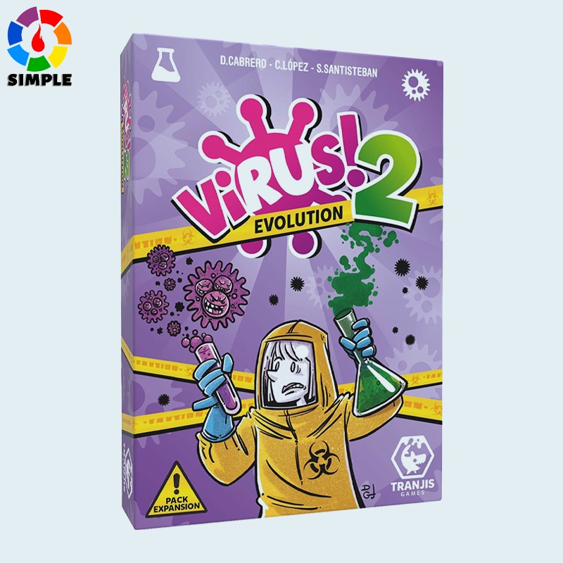 Trefl card game Virus 2 The evolution expansion pack | Shopee México