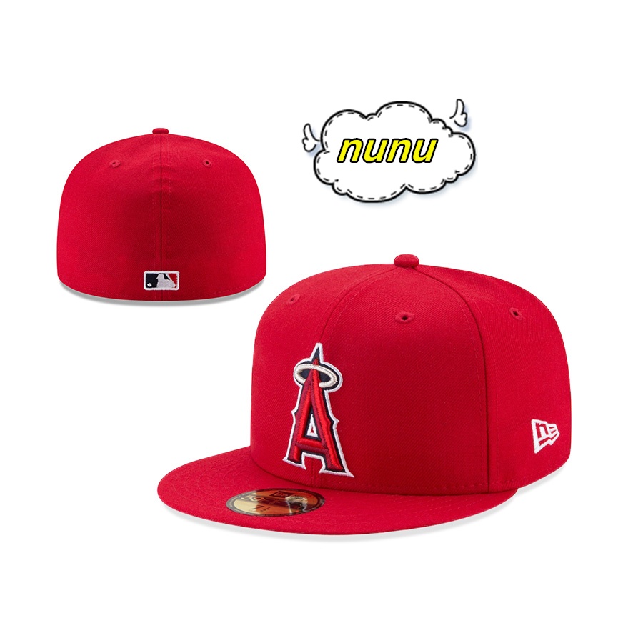 LOS ANGELES ANGELS M.L.B 59 F.I.F.T.Y N.E.W E.R.A Gorra Oficial ON ...