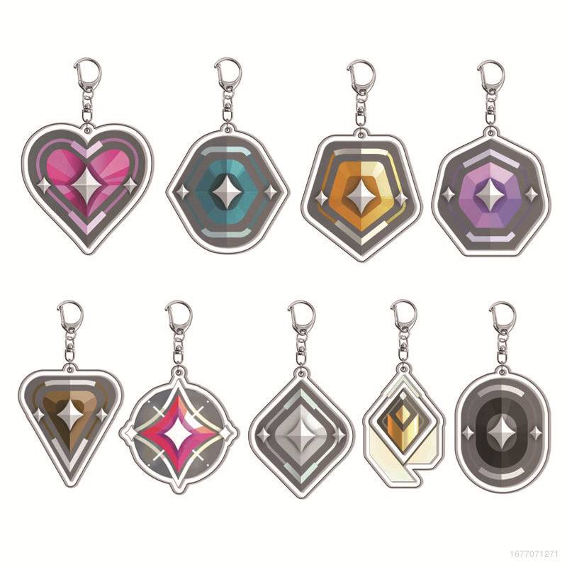 Game Valorant Cypher Man Llavero Anime Acrílico Lindo Bolso Colgante