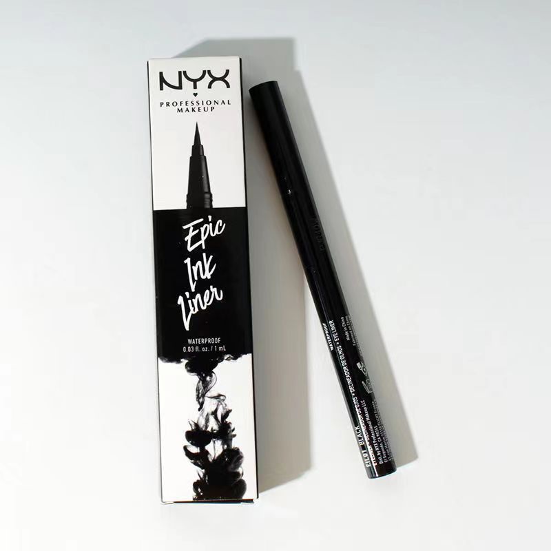 NYX Epic Ink liner Lápiz Delineador De Ojos Negro Head makeup De Color Líquido 2 Estilo | Shopee ...
