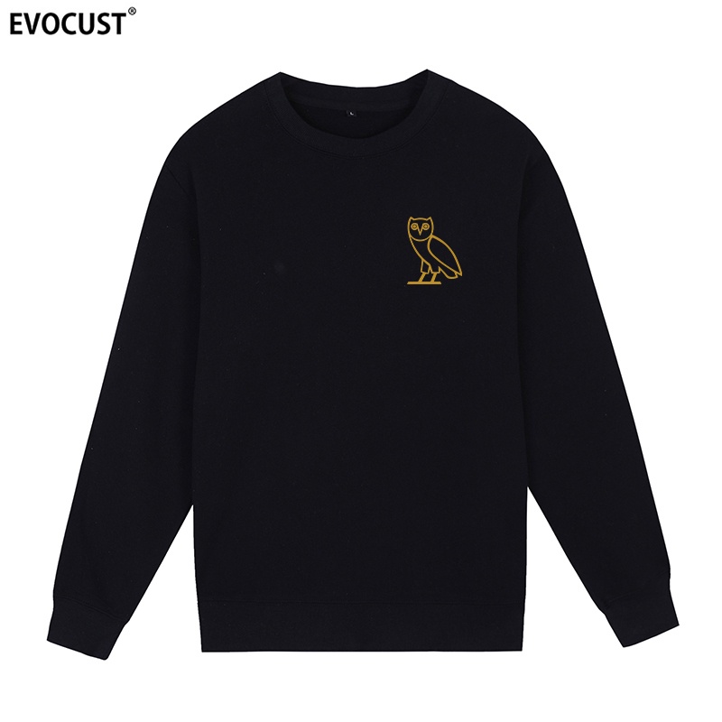 Sudadera Con Cuello Redondo De Búho Drake Hombre Pato Mismo Estilo OVO ...