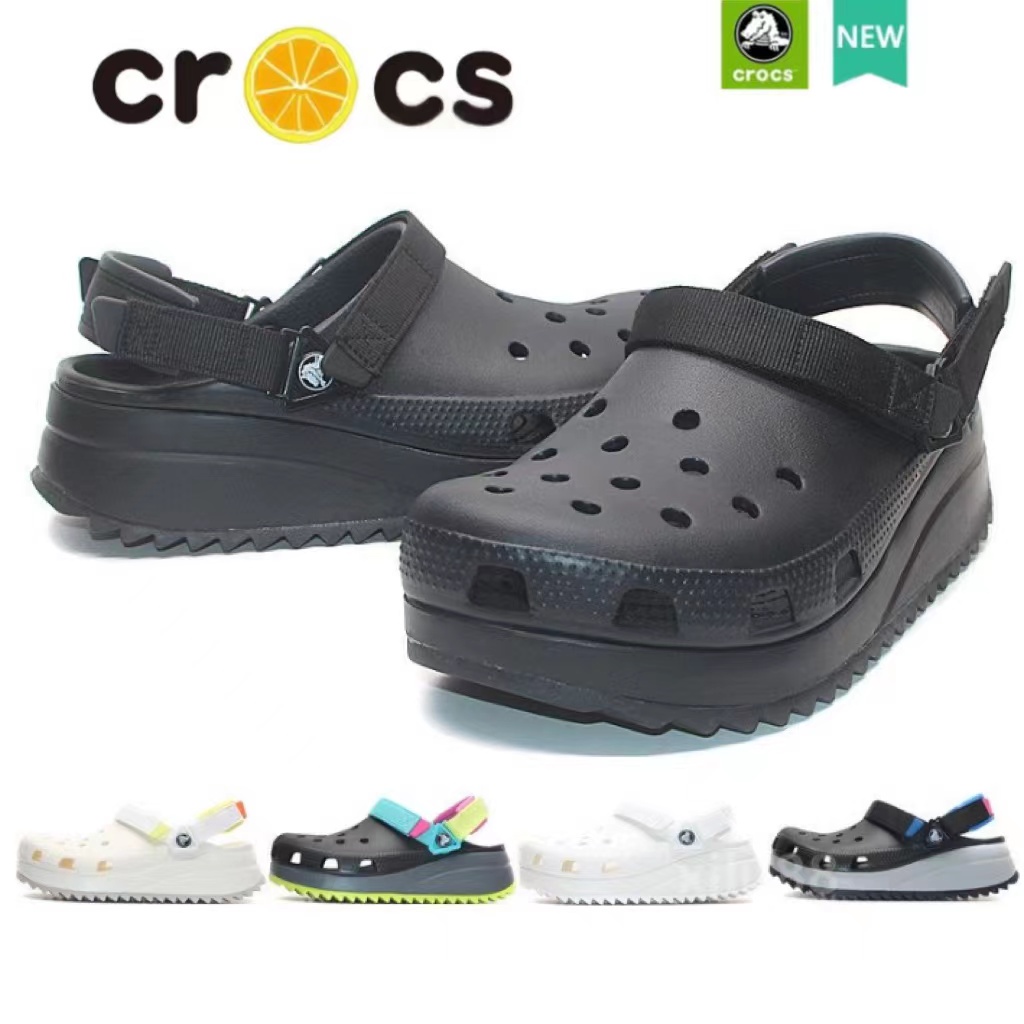 Crocs Hombres Original 100 % Zapatos Talla Grande Mujer Sandalias ...