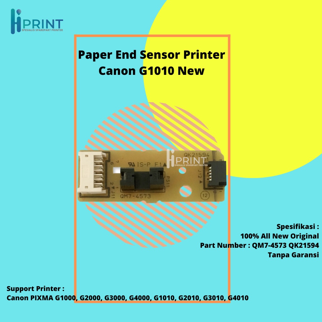 Sensor De Extremo De Papel PCB Impresora Canon G1010 G2010 G3010 G4010 ...