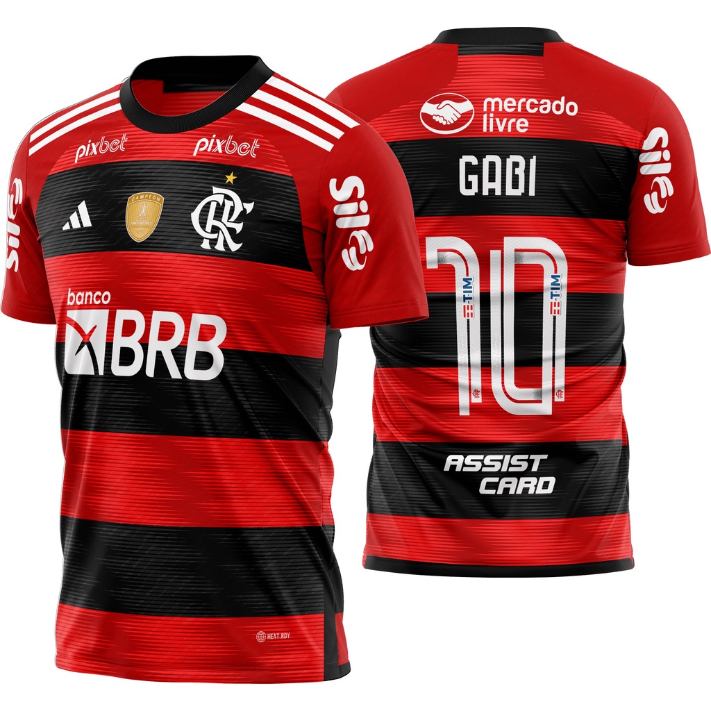 Nueva Camisa Flamengo Gabi 10 2023/24 | Shopee México