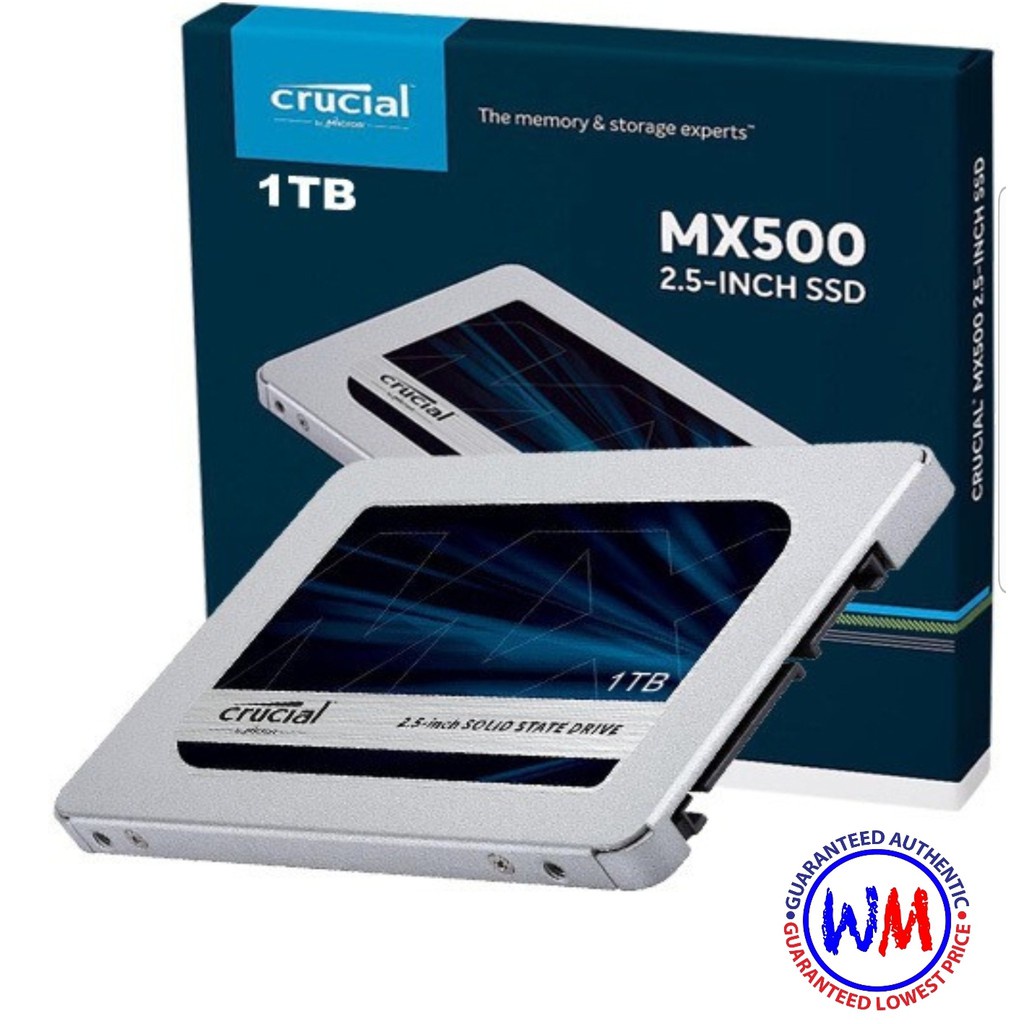 Crucial Mx500 1tb 3d Nand Sata SSD Interna De 2,5 Pulgadas-Ct1000mx500ssd1 | Shopee México