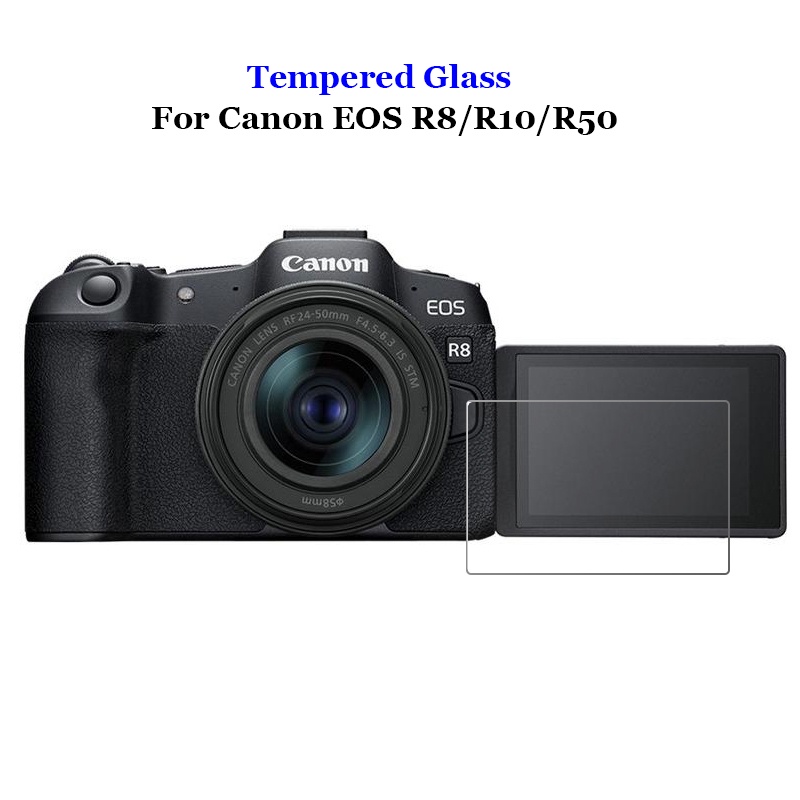 Para Canon EOS R8 R10 R50 Cámara De Vidrio Templado 9H 2.5D LCD Protector De Pantalla A Prueba ...