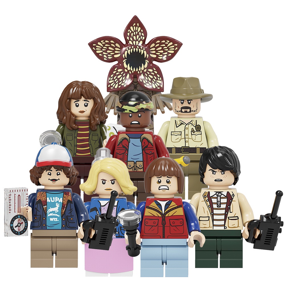 Temporada 4 Película Mini Bloque Demogorgon Eleven Wheeler Byers ...