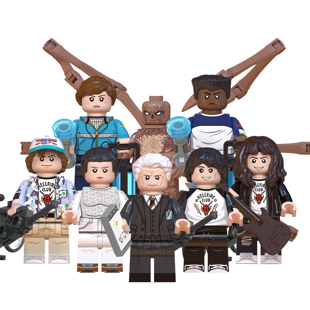 Lego LG1004 Strange Things Temporada 4 Demogorgon Eleven Mike Dustin ...