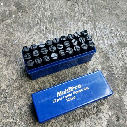 Juego de letras multipro de 12 mm multipro para golpear - herramientas ...