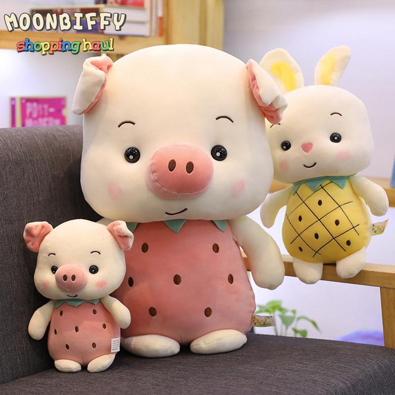 23CM Peluche Animales De Cerdo Conejo Conejito Piggy Juguetes De Bebé ...