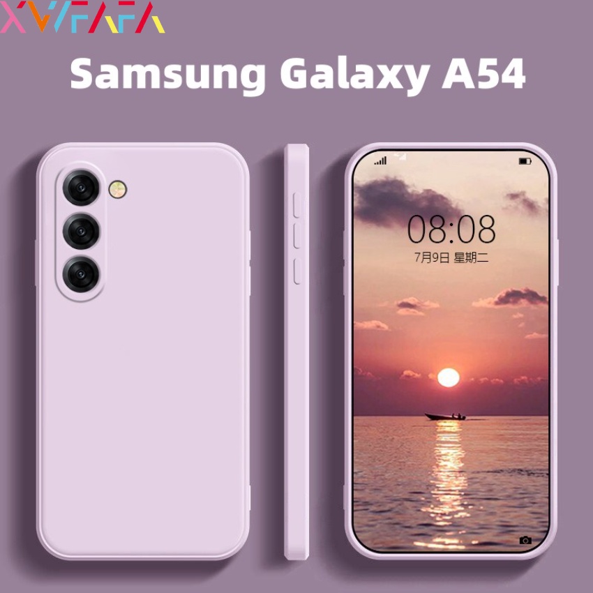 Funda De Silicona Líquida De Lujo Para Samsung Galaxy A54 A34 A14 A04e A04 A04S M13 A Prueba De ...