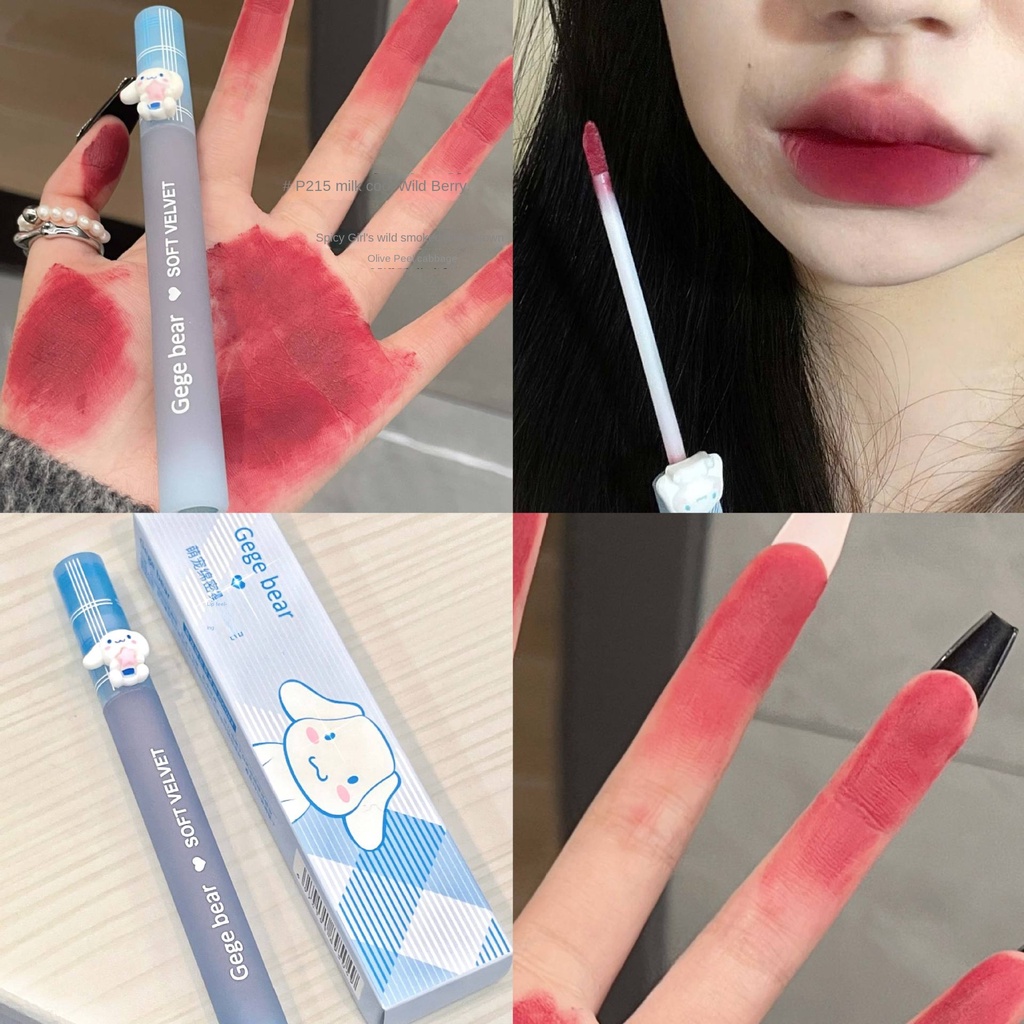 Lápiz Labial De Niebla Para Mascotas Lindo Maquillaje Mate Fácil De ...