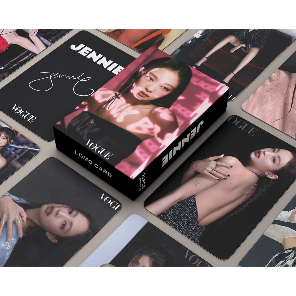 Blackpink Jennie 2023 Vogue Photocard Lisa Rose Jisoo Lomo Tarjeta