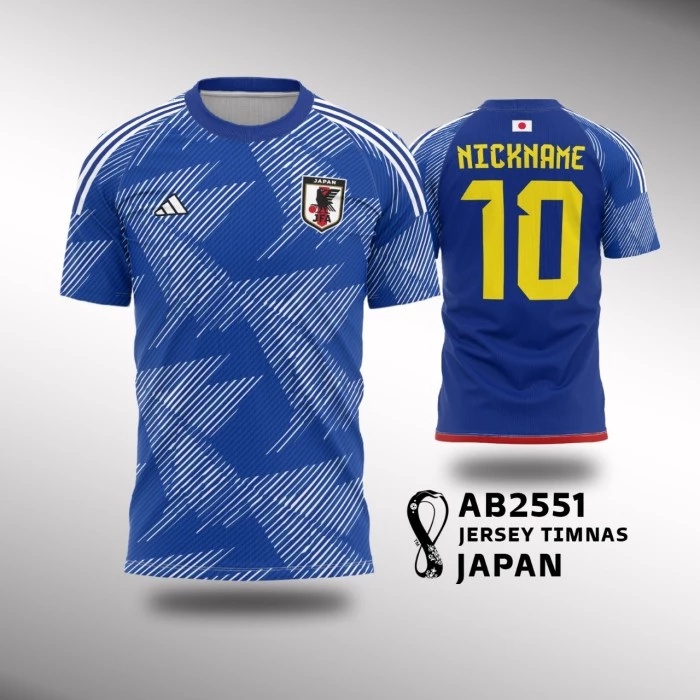 Camiseta Anime Blue Lock Japan National Team | Shopee México