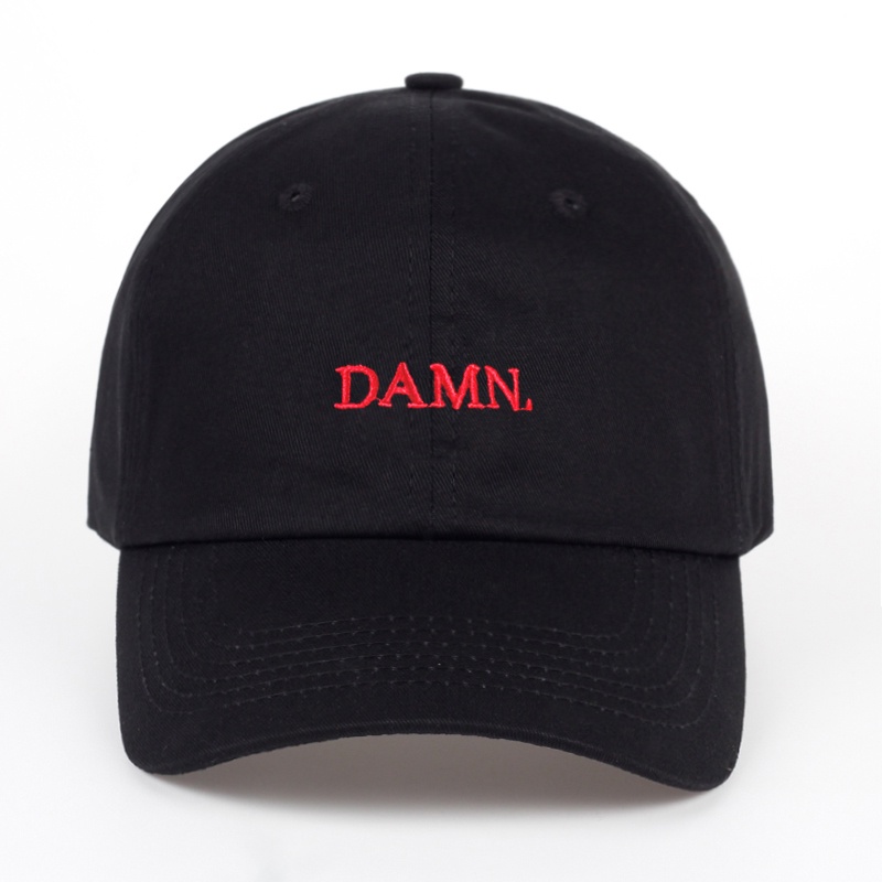 Cursed Dad Hat Embroidery hip Hop sewing Kendrick Lamar unstructured ...