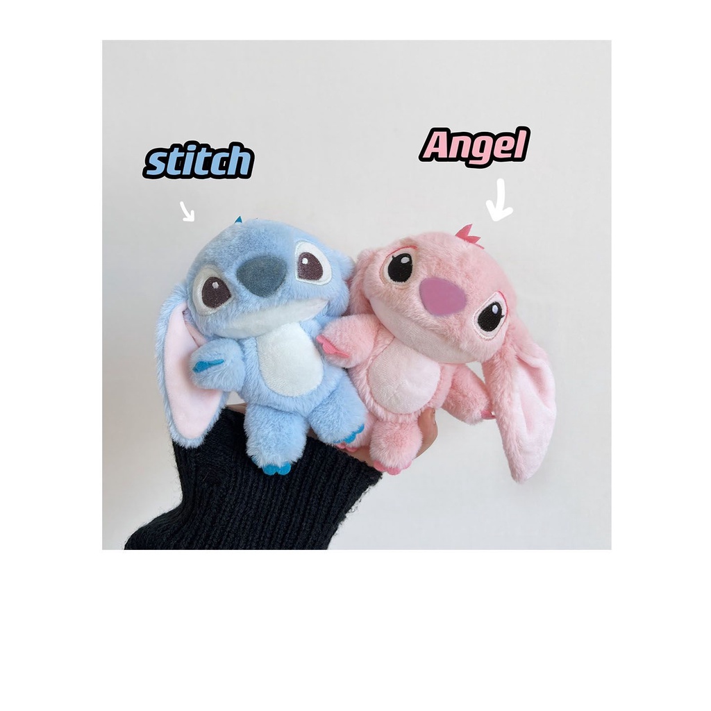 Charms Lindo Llavero De Felpa De Stitch , Animales De Peluche Suave ...