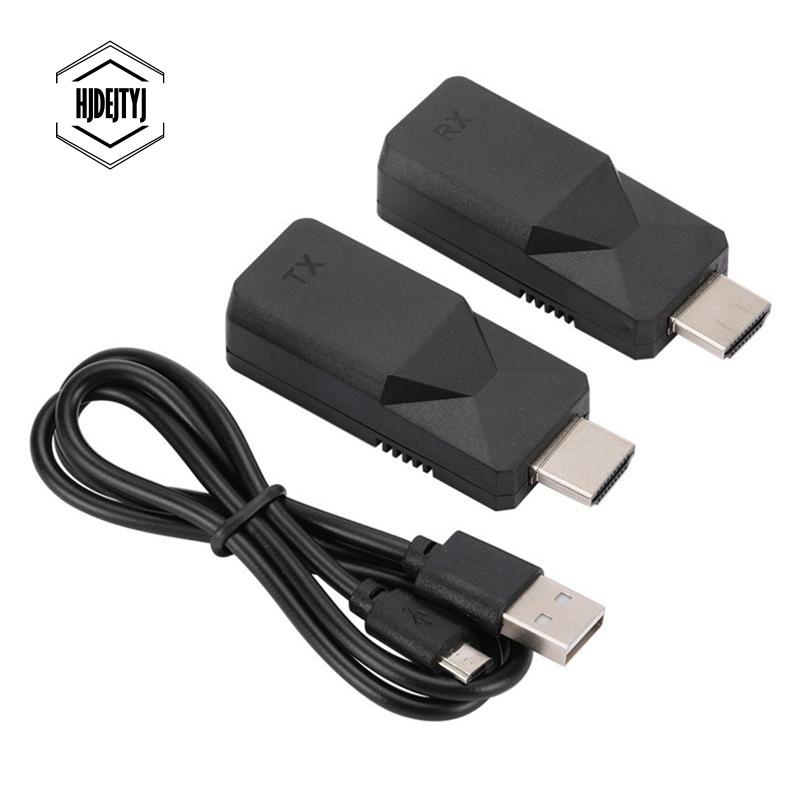 1080P RJ45 LAN TX RX Cat5E CAT6 HD Extensor Cable Ethernet 60M (Negro ...