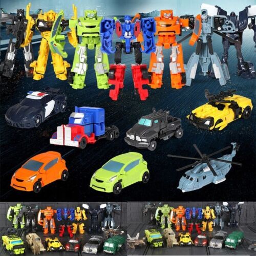 Mini Transformador Juguete Optimus Prime Transformer Robots Figuras De ...