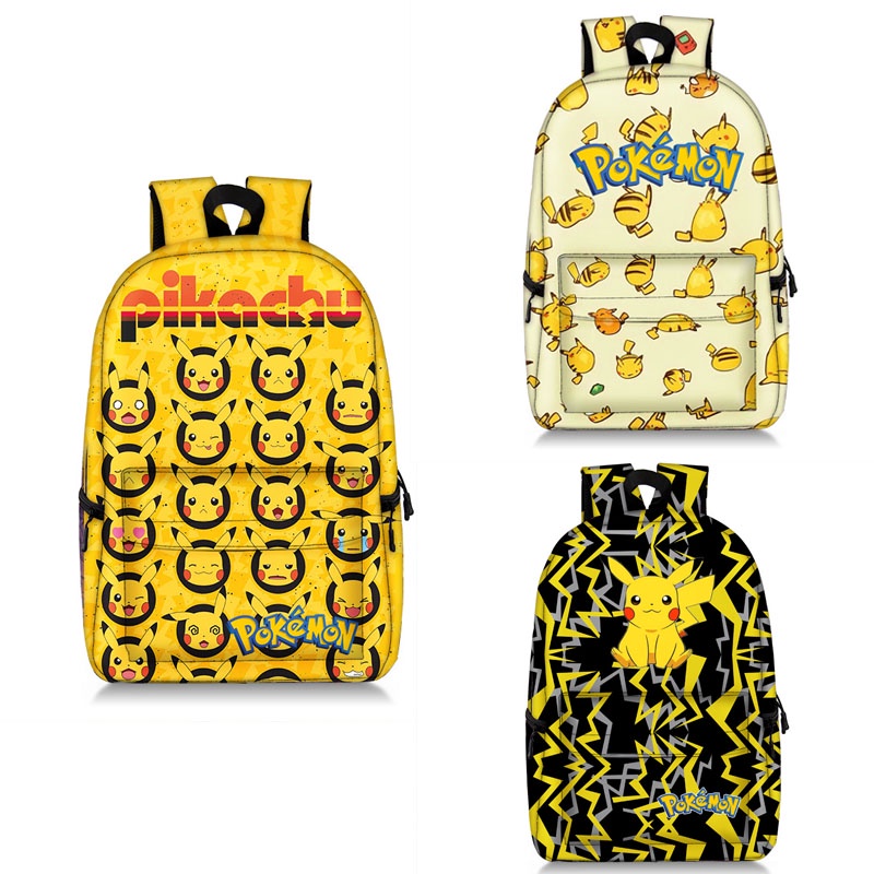 Pikachu Paquetes Escolares De Dibujos Animados Para Niños Y Niñas Para ...