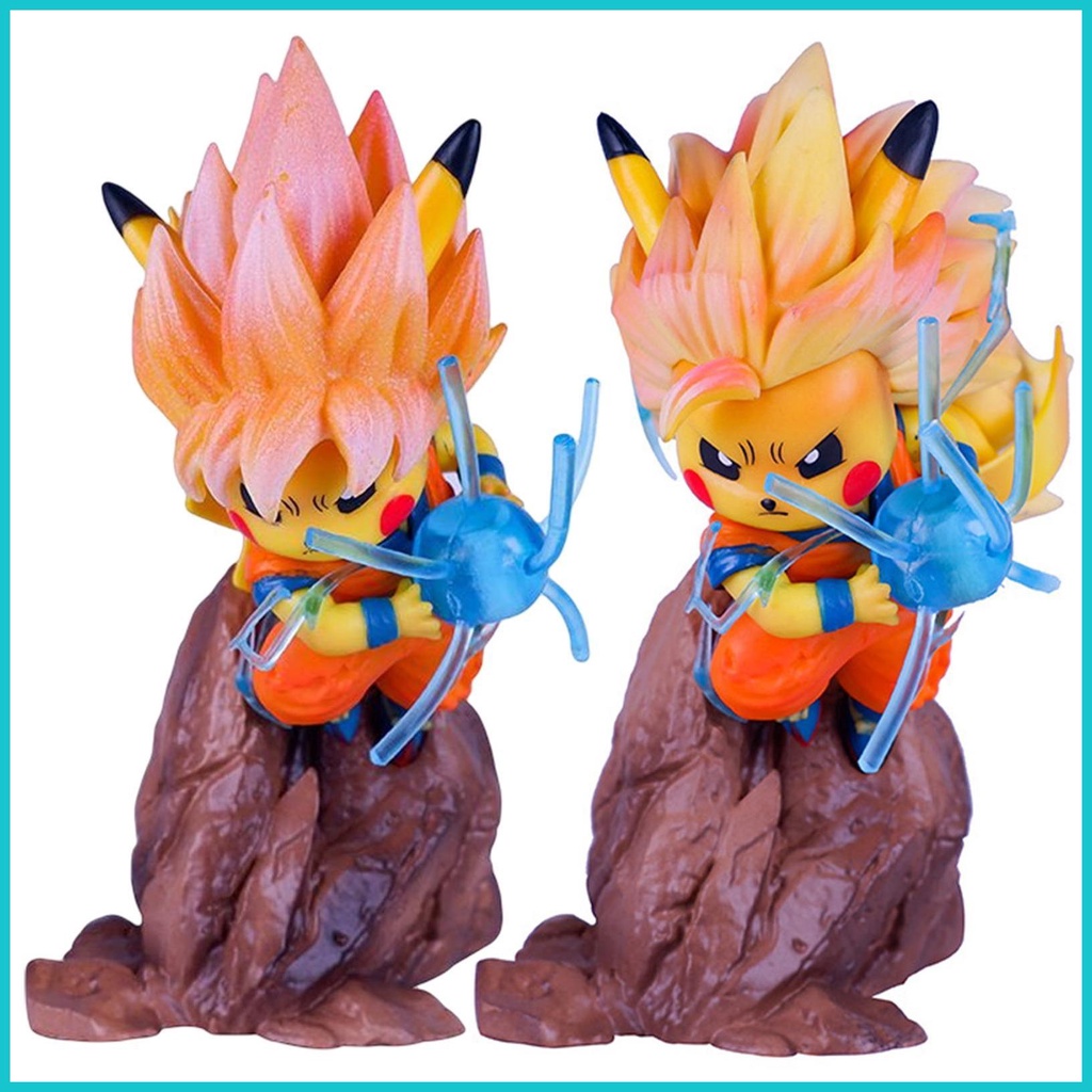 Super Saiyan Pokemon Anime Dragon Pikachu Cos Naruto Guku Vegeta Gk ...
