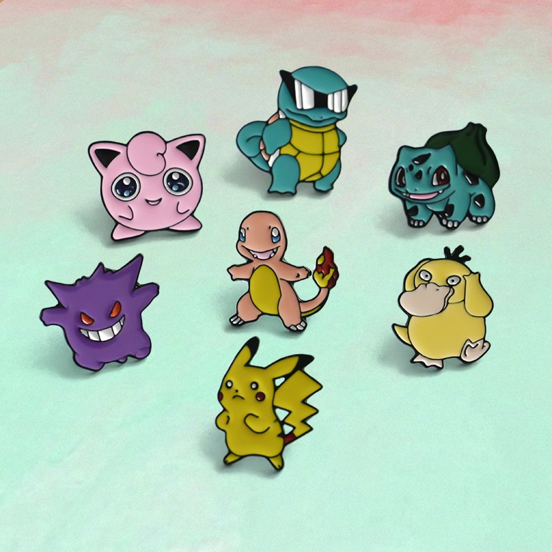 Pokémon Kodak Duck Jeni Turtle Kabi Beast Bikachu Maravillosa Semilla ...
