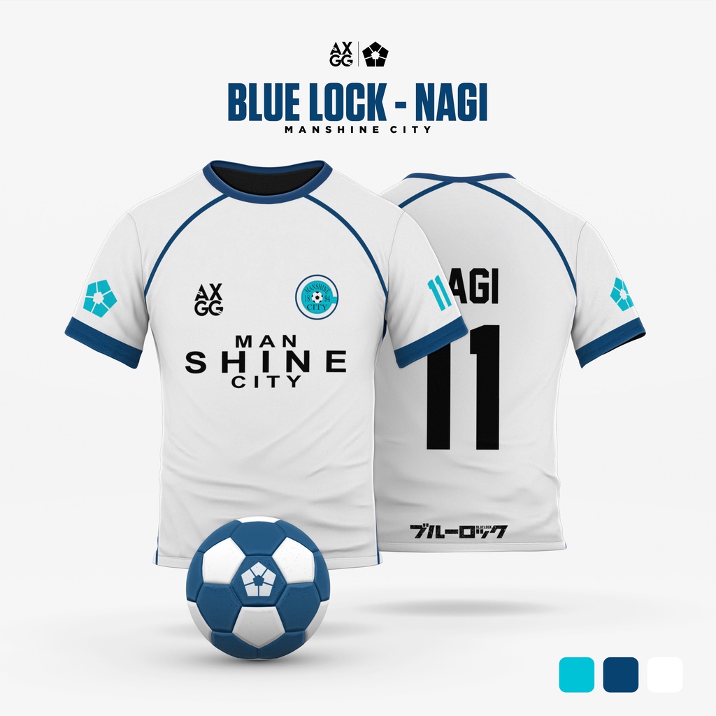 AXGG " Blue Lock-Manshine City-Nagi " Camiseta Y De Anime Unisex ...