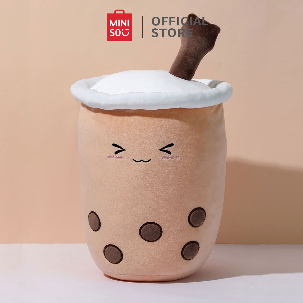 Miniso Boba muñeca lindo peluche Boba leche té 37cm peluche suave niños ...
