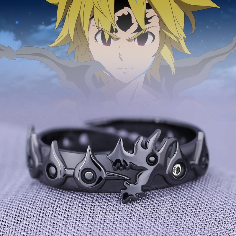 Anime The Seven Deadly Sins Meliodas Dragon Ring Nanatsu No Taizai ...