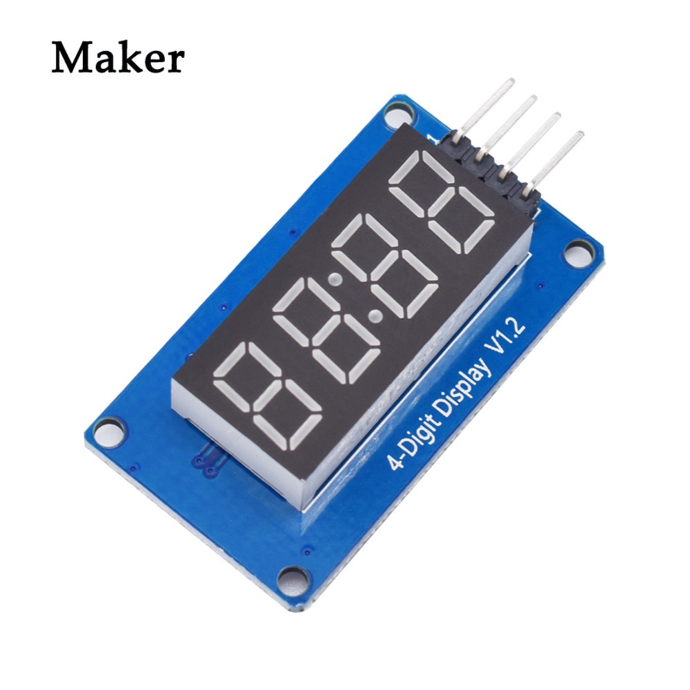 TM1637 Módulo De Pantalla LED Para Arduino 7 Segmento 4 Bits 0,36 ...