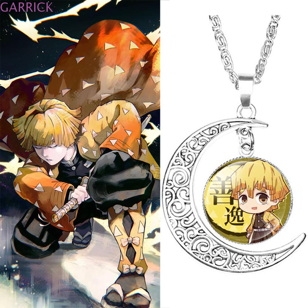 GARRICK Men Anime Demon Slayer Necklace Women Cosplay Necklace Pendant ...