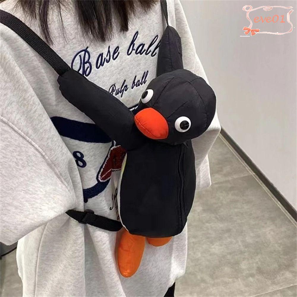 EVE01 Pingüino Bolsa De Peluche Regalos De Cumpleaños 38cm Juguetes ...