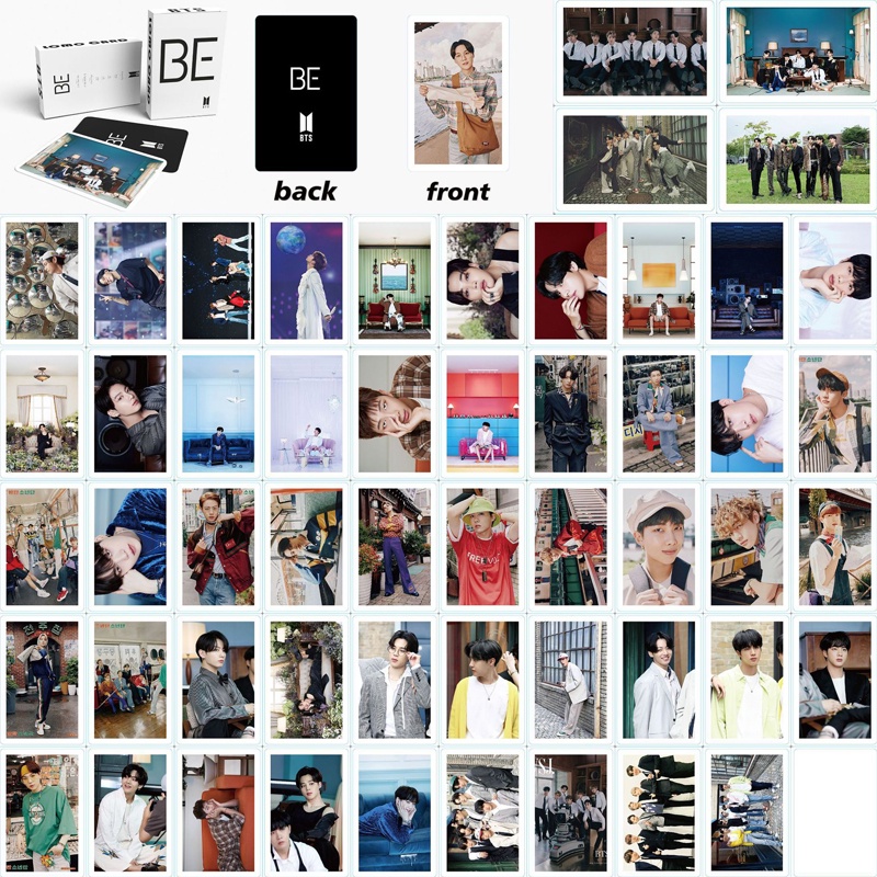 BTS photocard 55 unids/set bts tarjeta lomo photocards Kpop Photocard ...