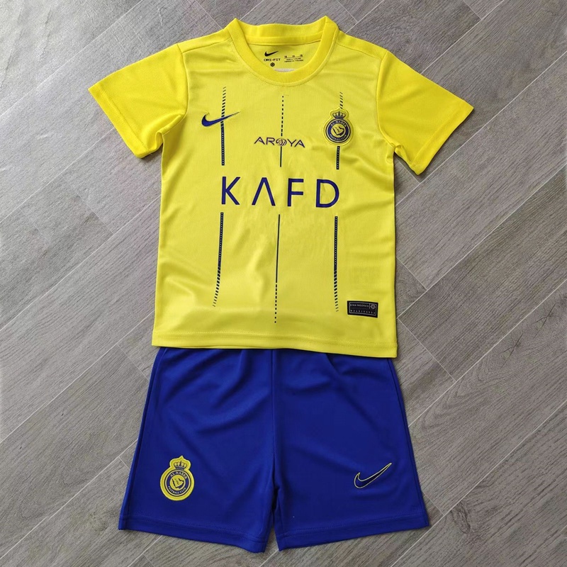 Kit De Fútbol Al Nassr Para Niños Ronaldo Cr7 Shopee México