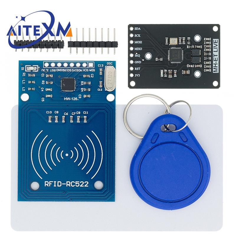 MFRC-522 RC RC522 Antena RFID IC Módulo Inalámbrico Para Arduino KEY SPI Writer Reader Card De ...