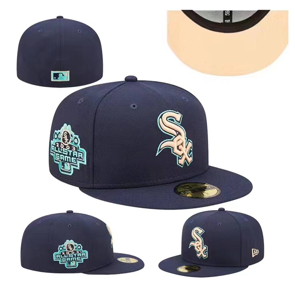 Chicago White Sox Gorra De Béisbol Ala Plana Gorras De Ajuste ...