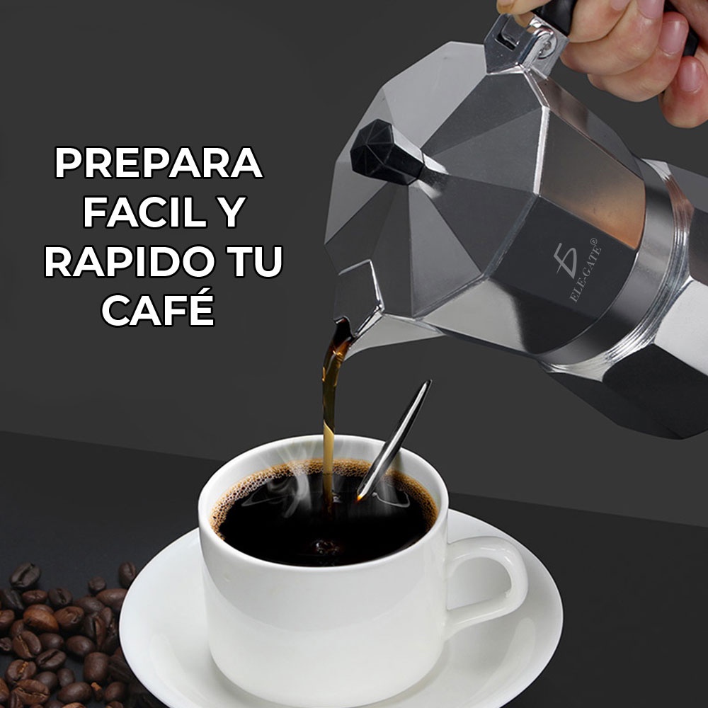 Cafetera Colombia Manual Plateada Italiana 150ml | Shopee México