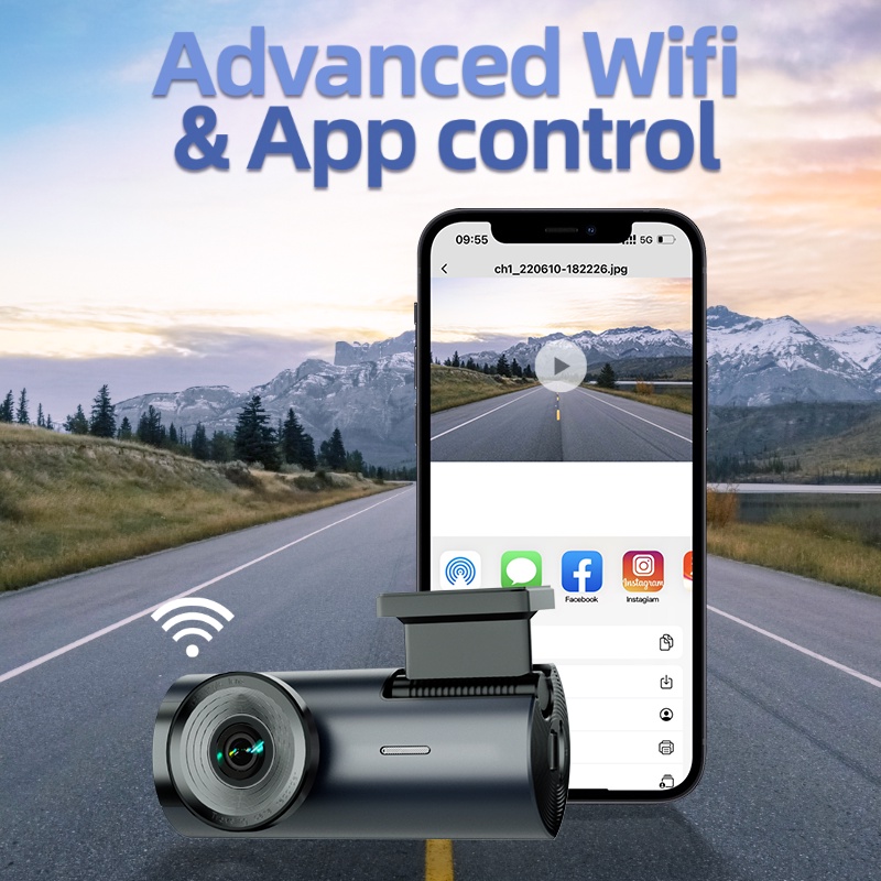 Mini Cámara Wifi Dashcam Teléfono Móvil Interconectado Sin Pantalla Grabador USB Oculto Frontera ...