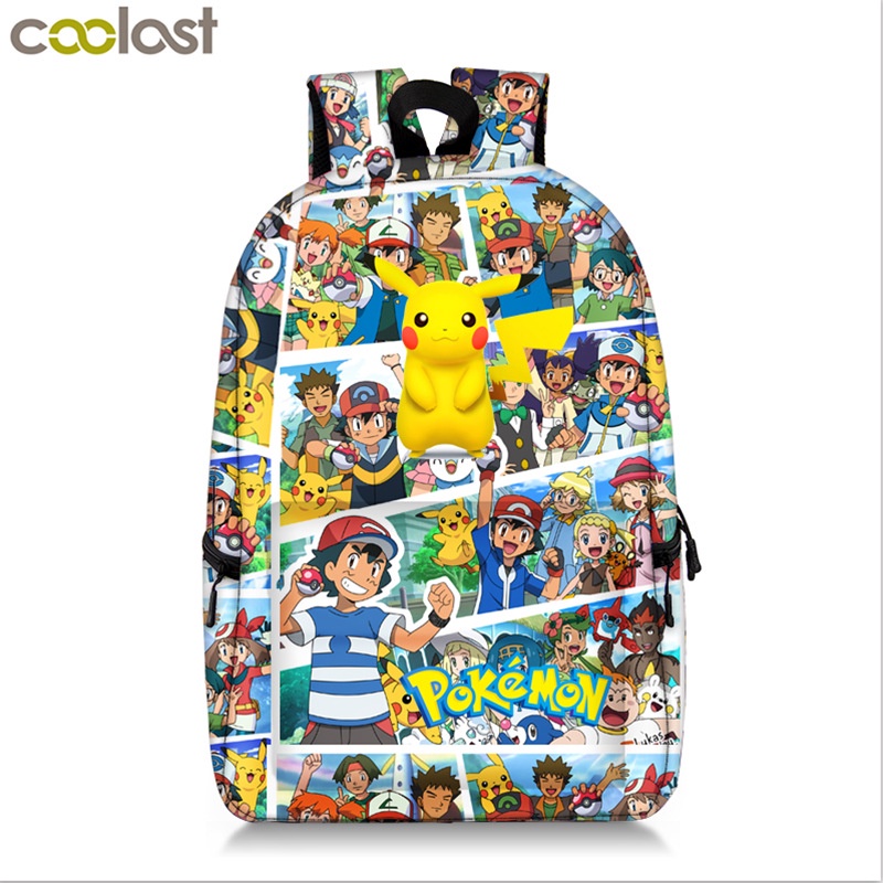 Pikachu Paquetes Escolares De Dibujos Animados Para Niños Y Niñas Para ...