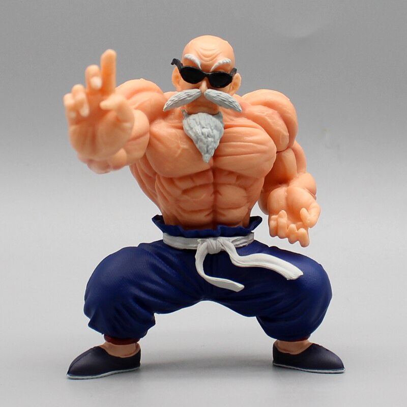 10cm Dragon Ball Z Figura Maestro Roshi Kame Sennin Anime Figuras GK ...