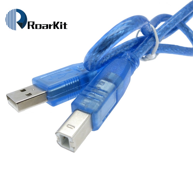 Puerto De Impresión De Datos Cable USB Para Arduino UNO R3 ATMEGA328P-PU/ATMEGA8U2 Y Mega 2560 ...