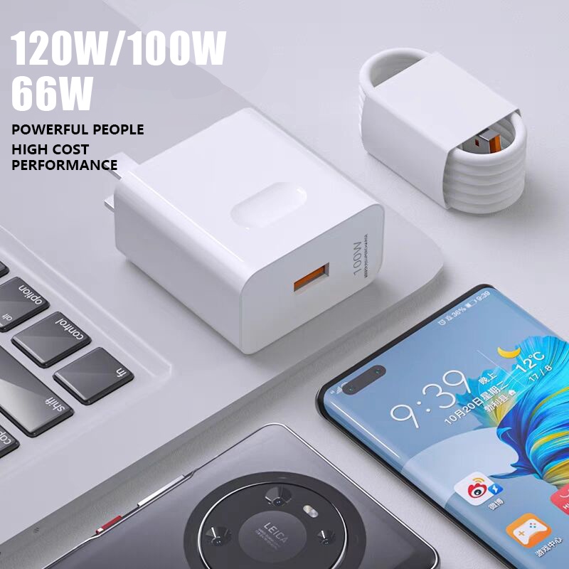 Huawei Mate X3 Nova 10 9 SE P60 Pro Cargador 120W/100W66W Adaptador De Corriente Rápida 1M 6A ...