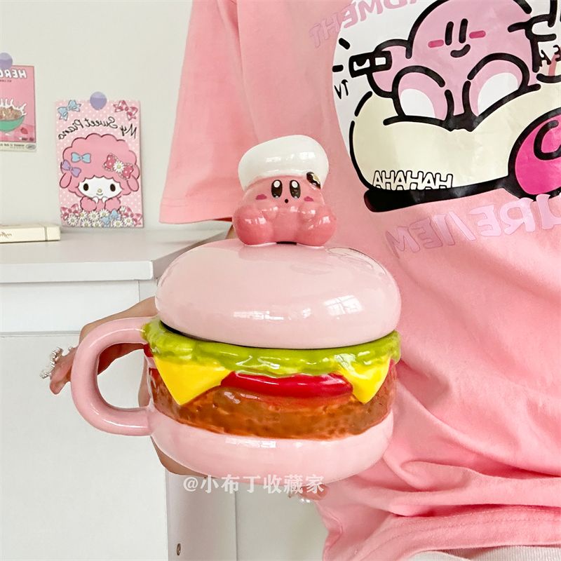 Taza De Cerámica De Dibujos Animados Estrella Kirby Lindo Color ...